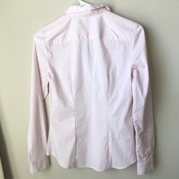 H&M | Tops | Nwt Hm Light Pink Button Up Work Shirt | Poshmark